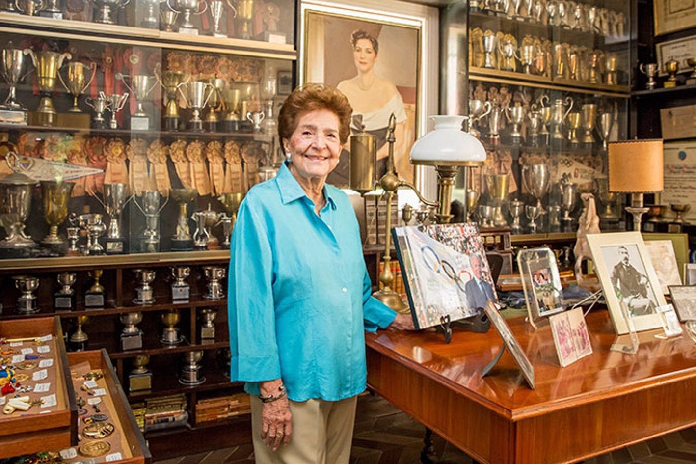 El legado de Flor Isava, la dama del olimpismo venezolano - El Diario ...