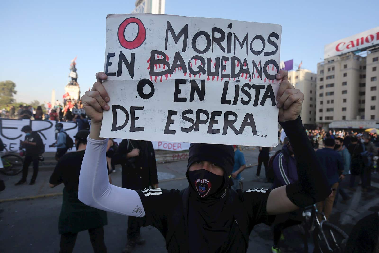 Chile vive jornada de protestas en medio del covid-19 - El Diario