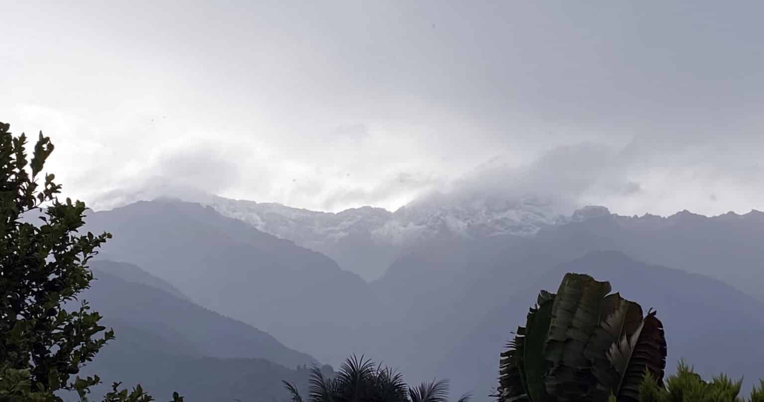 La Sierra Nevada en Mérida se cubre de nieve - El Diario