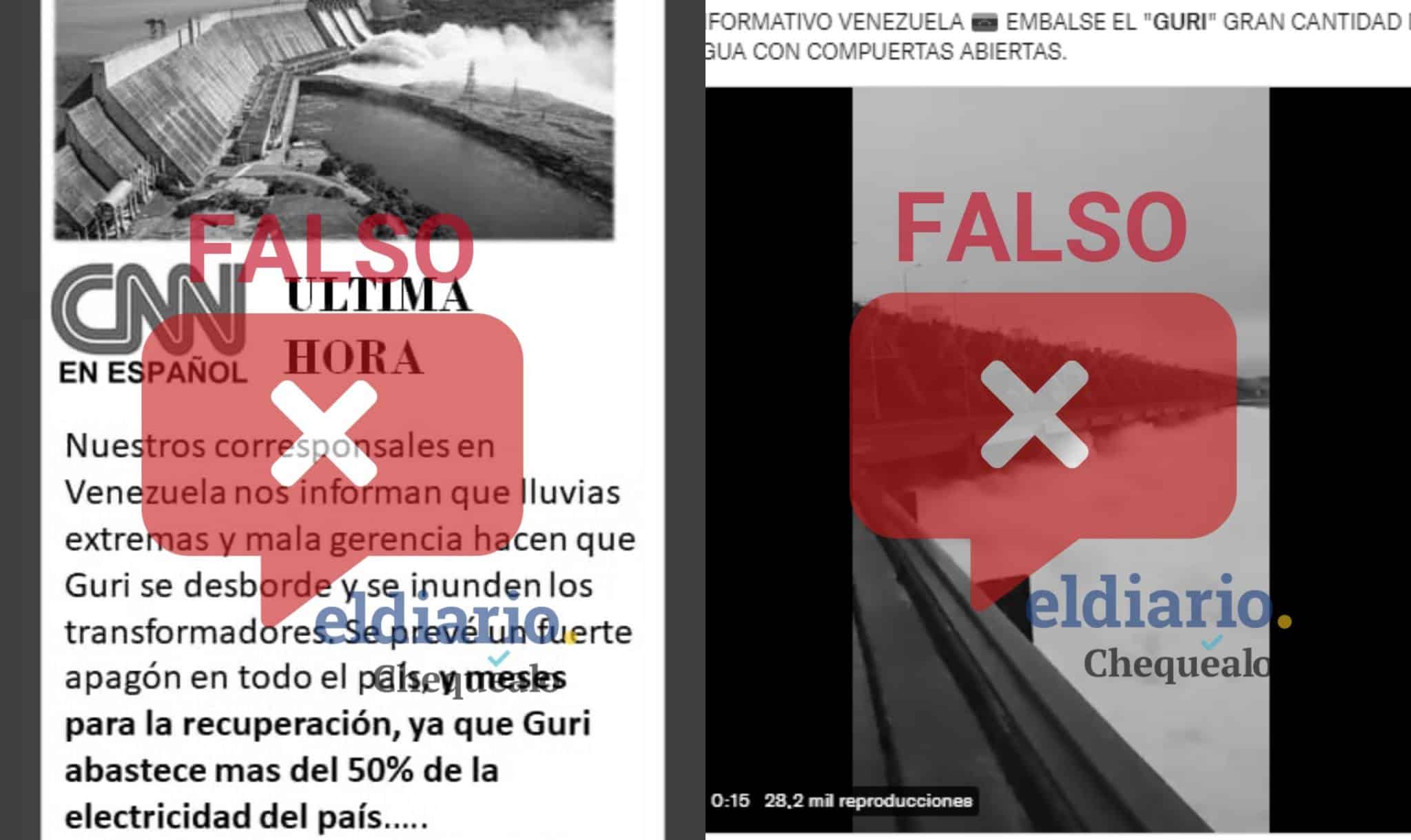 ¿El Guri se desbordó y se inundaron los transformadores de la central ...