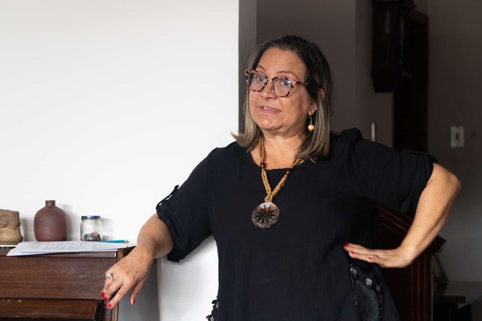 Elba Escobar, su reencuentro con Venezuela