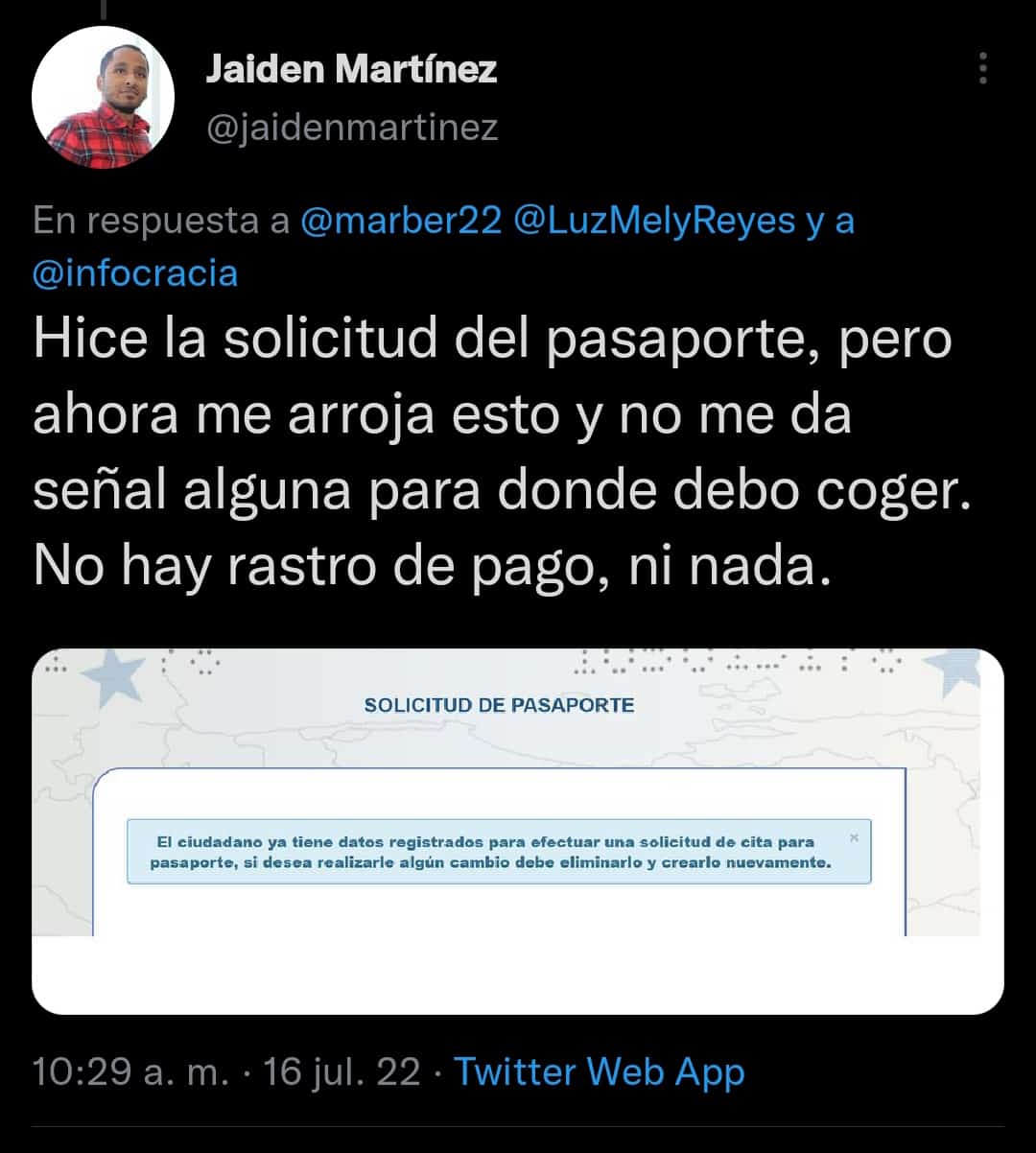 Las fallas que denuncian los usuarios del Saime tras la reactivación de ...