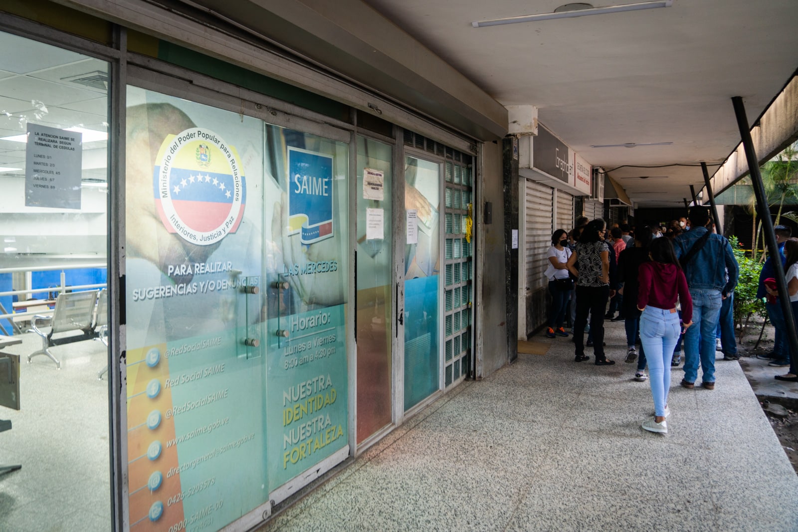 Saime: el dilatado trámite para renovar la cédula en Venezuela