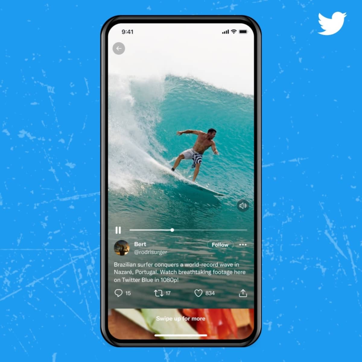 La actualización de Twitter que permite ver videos en forma vertical