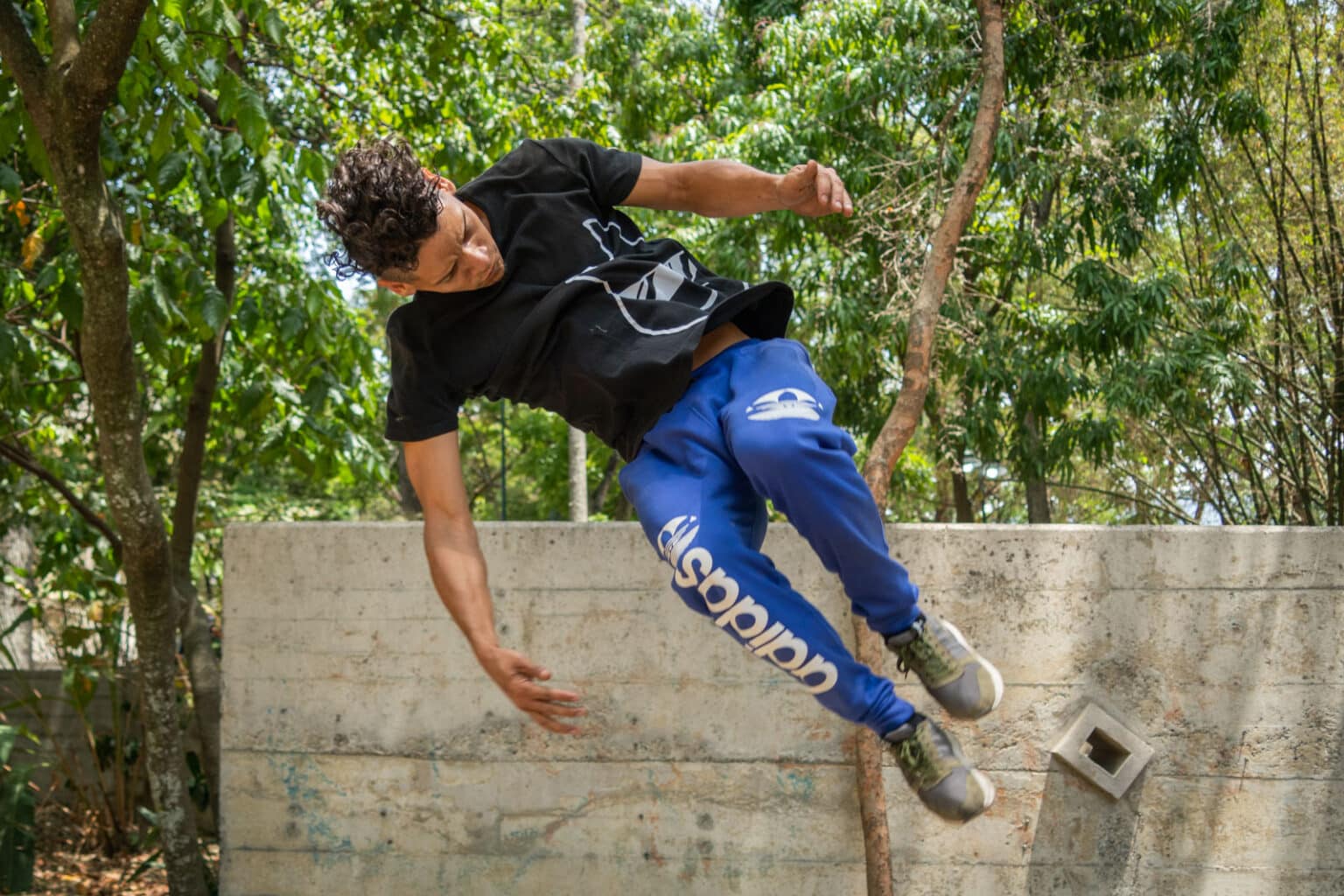 Parkour, el deporte que cambió la vida de un joven venezolano