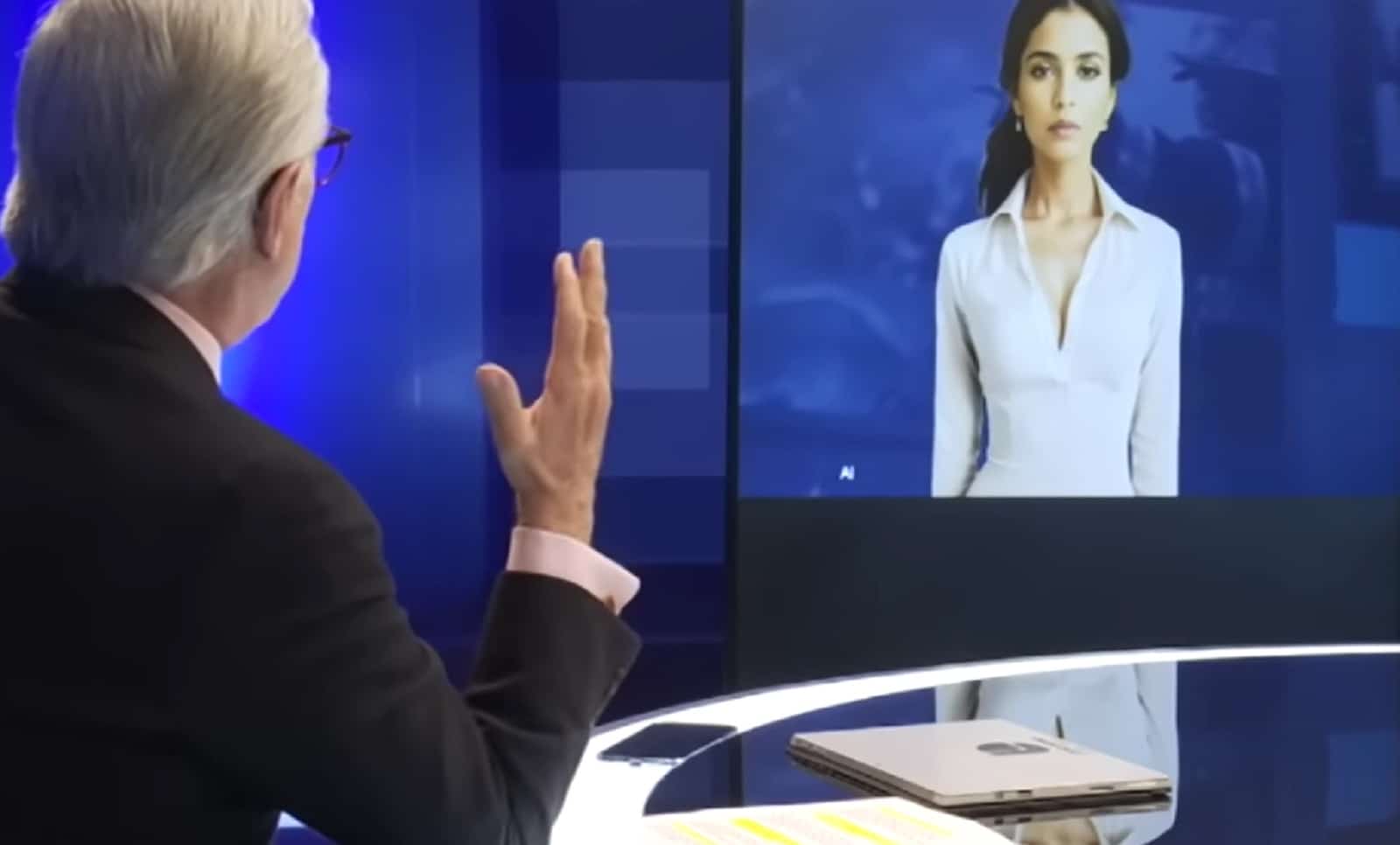 Televisión de Bangladesh mostró a la primera presentadora de noticias hecha con inteligencia ...