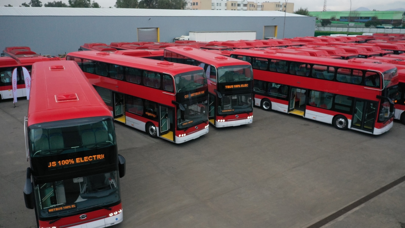 ¿Cómo son los autobuses eléctricos que Chile incorporó a su sistema ...