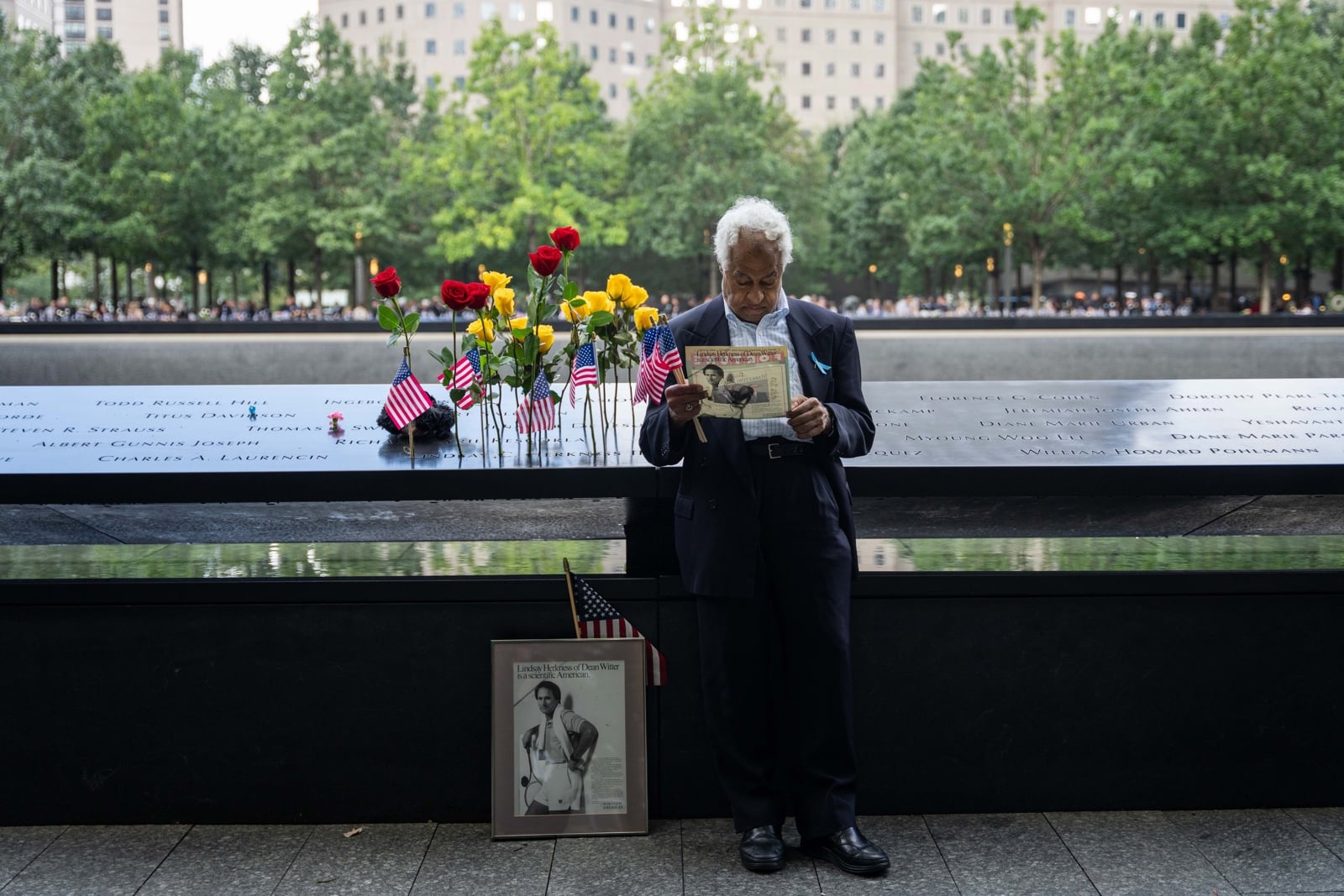 En imágenes: los actos de homenaje del 11 de septiembre en Nueva York