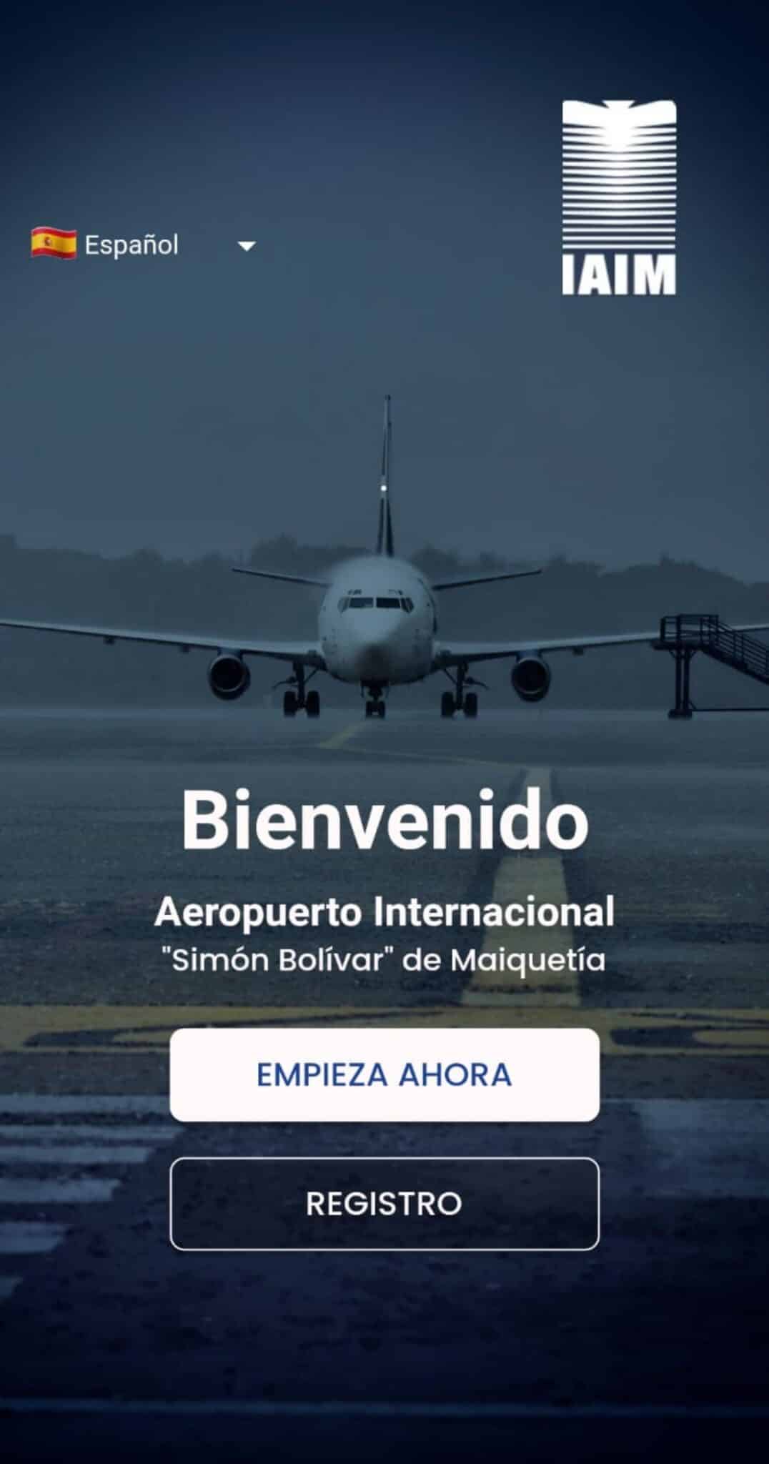 IAIM, la nueva app del aeropuerto de Maiquetía