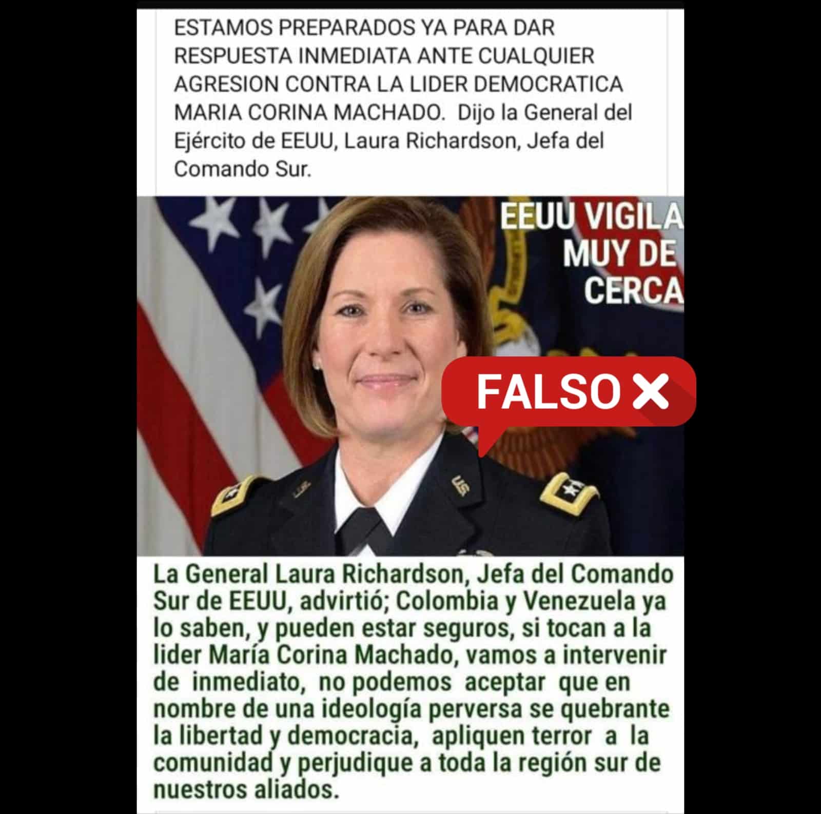 ¿La jefa del Comando Sur de EE UU advirtió que van a intervenir Venezuela si le pasa algo a ...