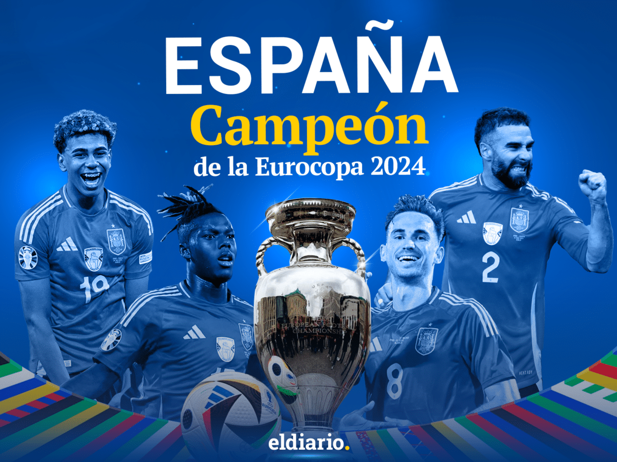 Eurocopa: España campeón del torneo por cuarta ocasión - El Diario ...