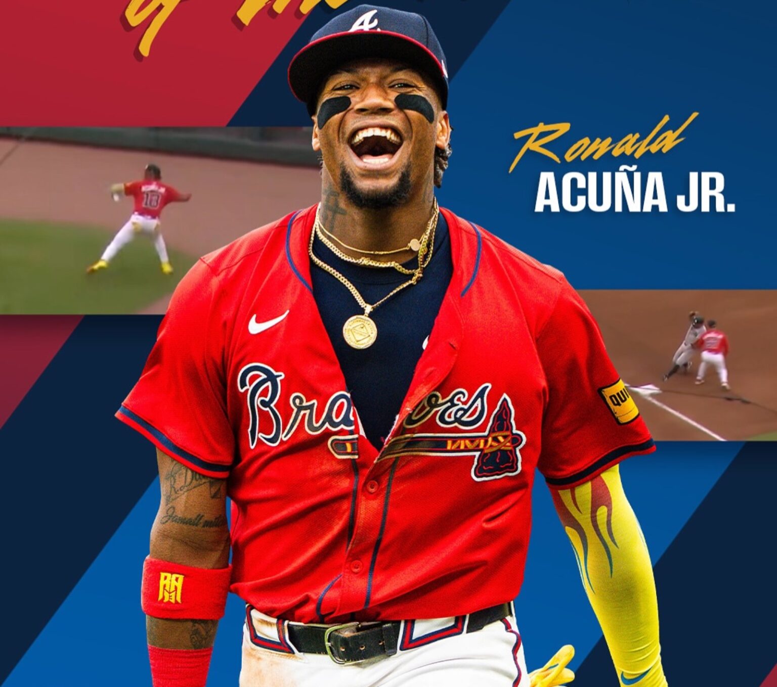 Ronald Acuña Jr. jugará en el Speedway Classic, el partido con mayor ...