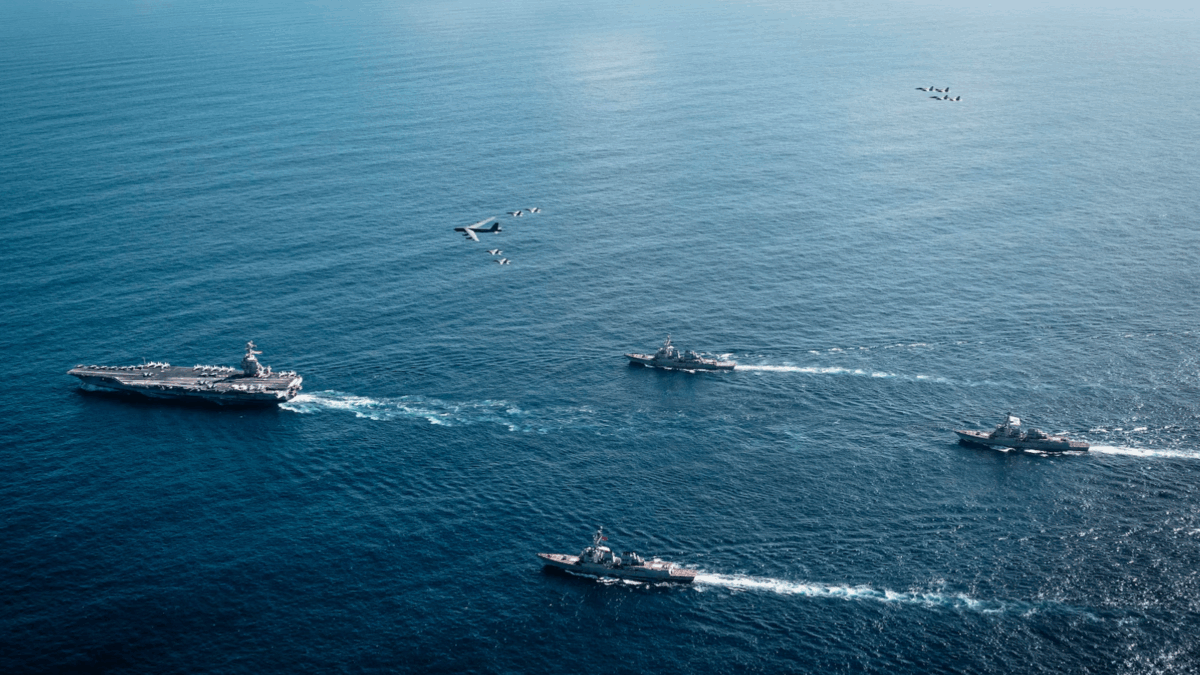 EE UU anunció que el portaviones SS Gerald Ford ya se encuentra en el ...