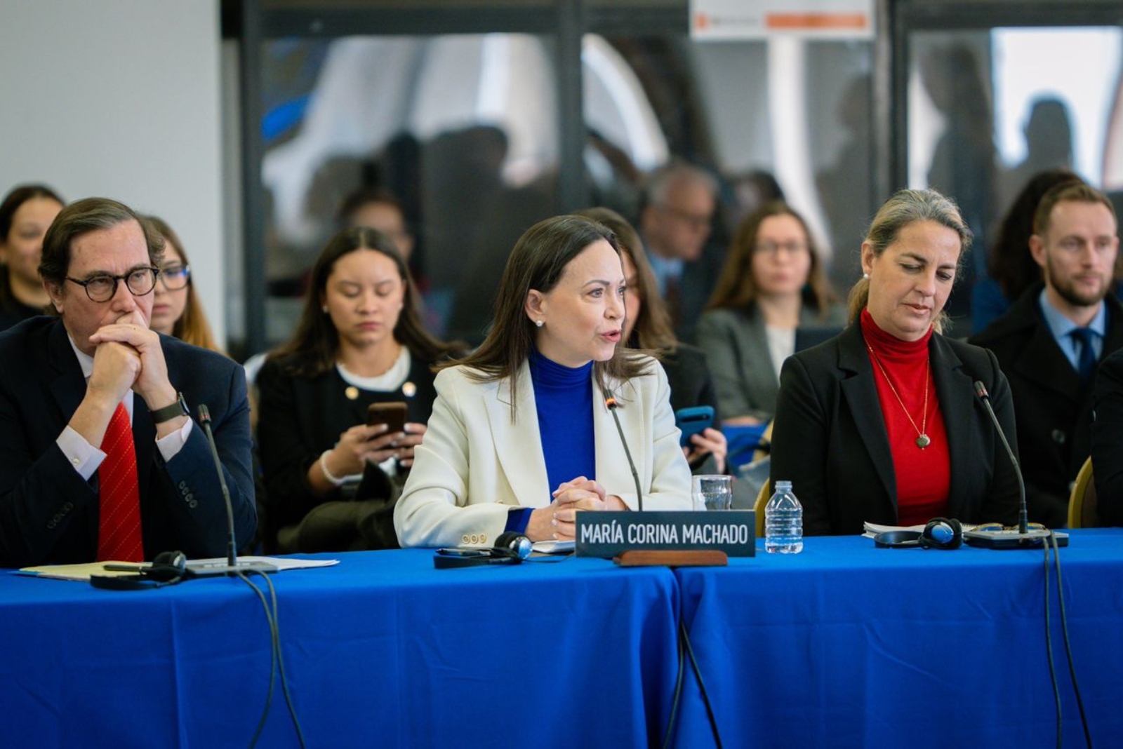 María Corina Machado presentó ante la CIDH la situación en Venezuela en ...